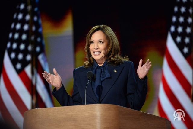 Kamala Harris formally accepts Democratic nomination for US president ...