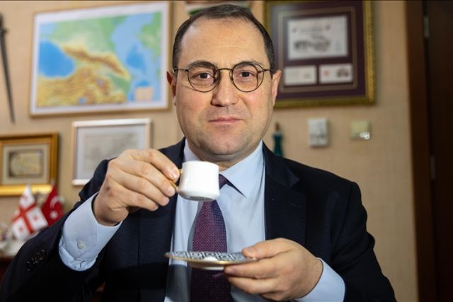 Georgian ambassador tells of his love for Turkish java on World Turkish ...