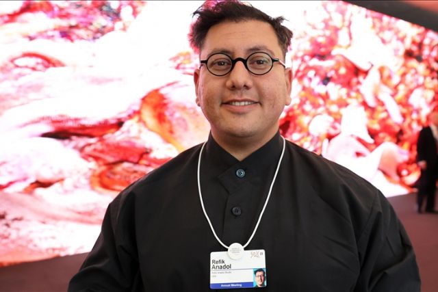 Turkish media artist Refik Anadol addresses climate change with AI ...