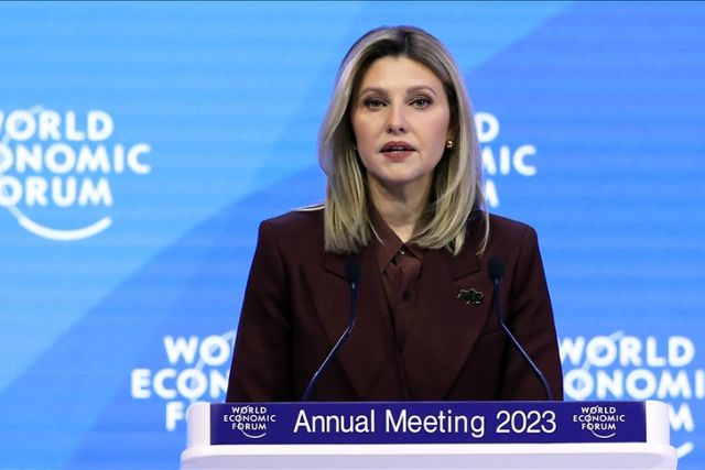 Ukrainian first lady highlights president’s peace formula at World ...