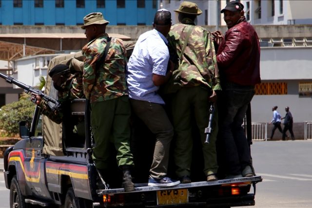 Kenyan police use bullets and tear gas to disperse hundreds of ...