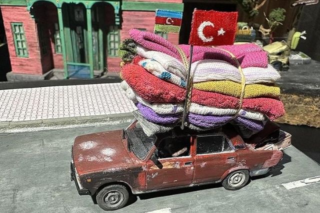 Turkish man make 3D model of Azerbaijani man's car, symbolizing ...