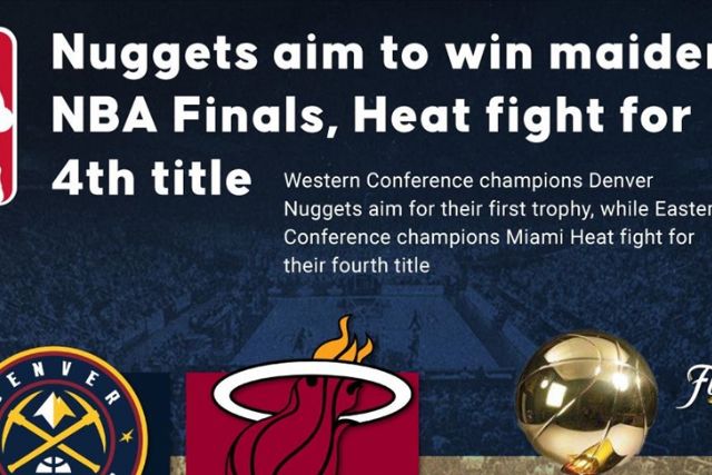 Nuggets aim to win maiden NBA Finals, Heat fight for 4th title ...