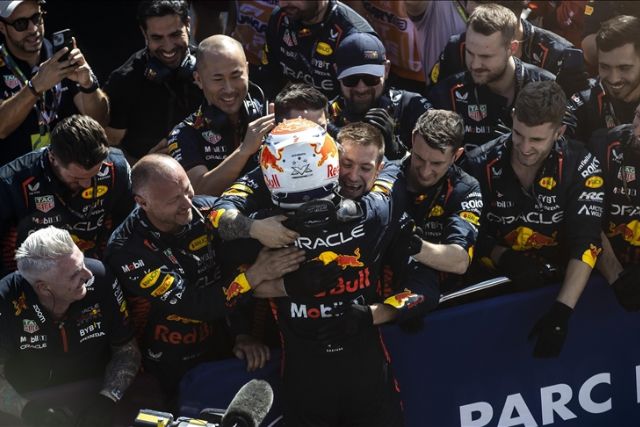 Verstappen triumphs in Hungarian Grand Prix, Red Bull bag record 12th ...