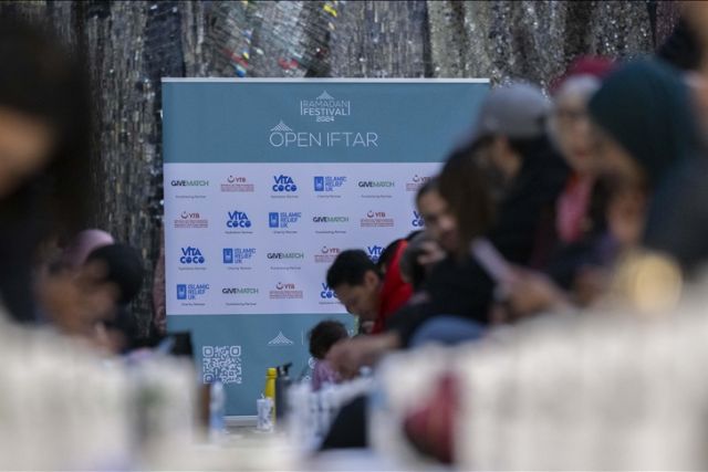 Open iftar held at London's iconic Tate Modern art gallery for Ramadan ...