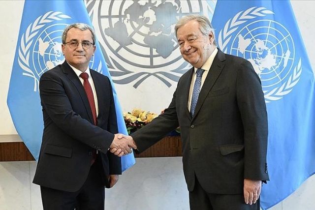 Türkiye’s new UN representative presents credentials to secretary ...