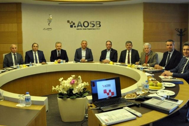 Tümer'den AOSB yönetimine ziyaret - Timeturk